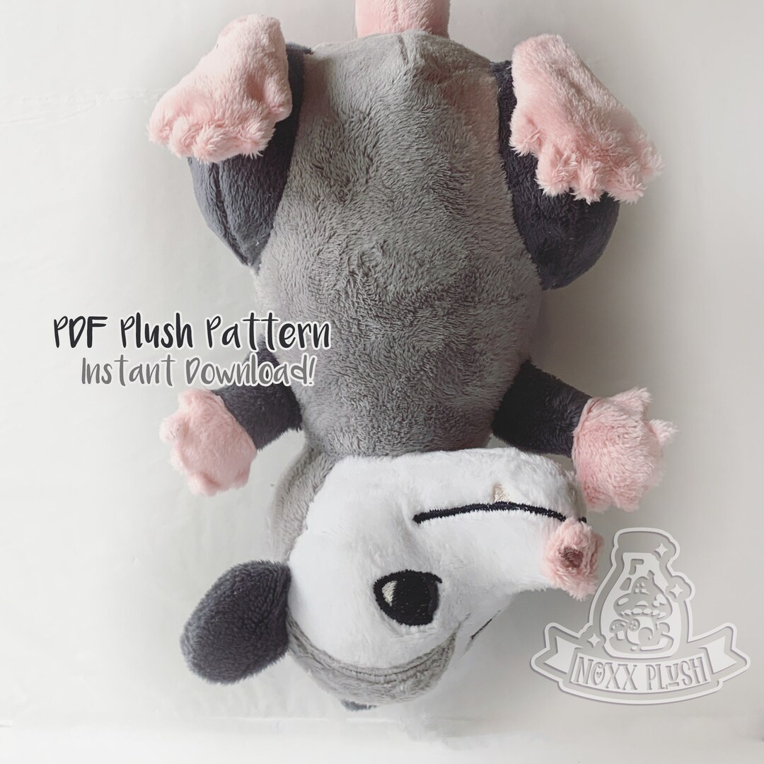 Hanging Possum PDF Plush Pattern - Etsy