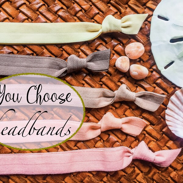Elastic Headbands - Etsy
