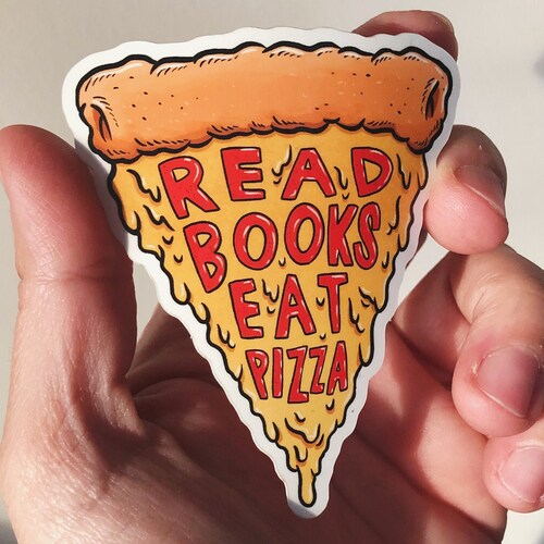 Pizza Vinyl Sticker pizza My Heart Pizza Lover | Etsy