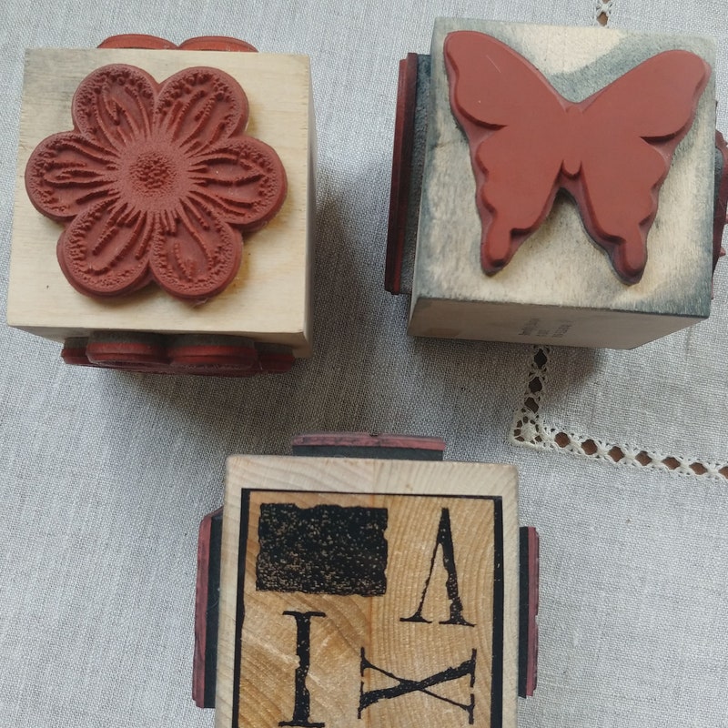 Wooden Block Stamps - Etsy