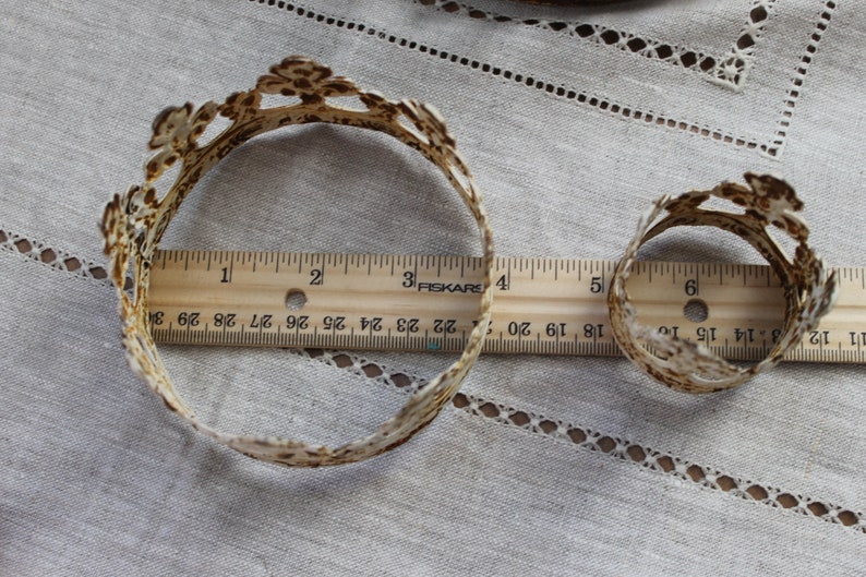 Handmade Metal Lace Rusted Crown Metal Patina Flower Crown - Etsy