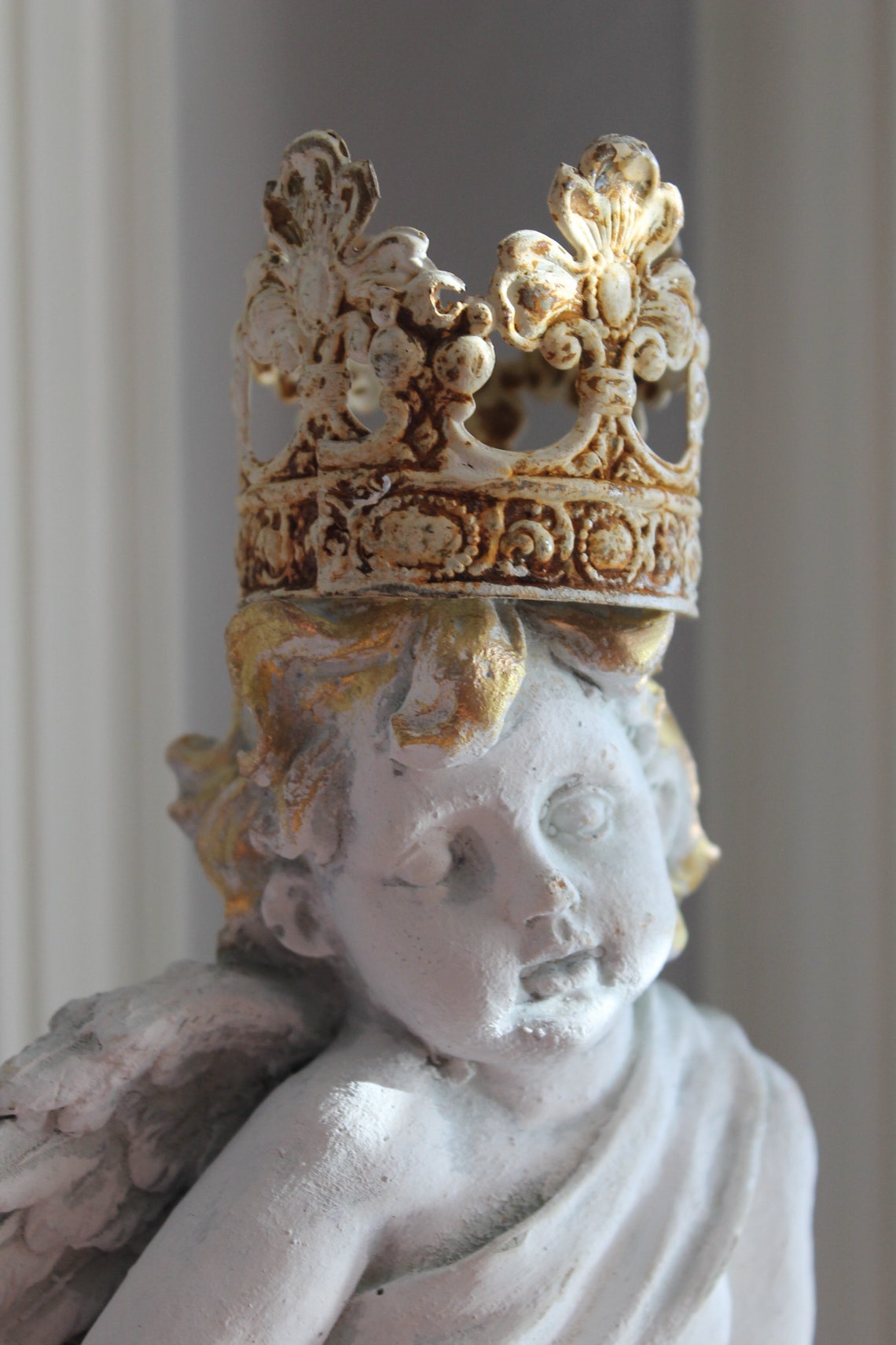 Handmade Metal Lace Rusted Crown Metal Patina Flower Crown - Etsy