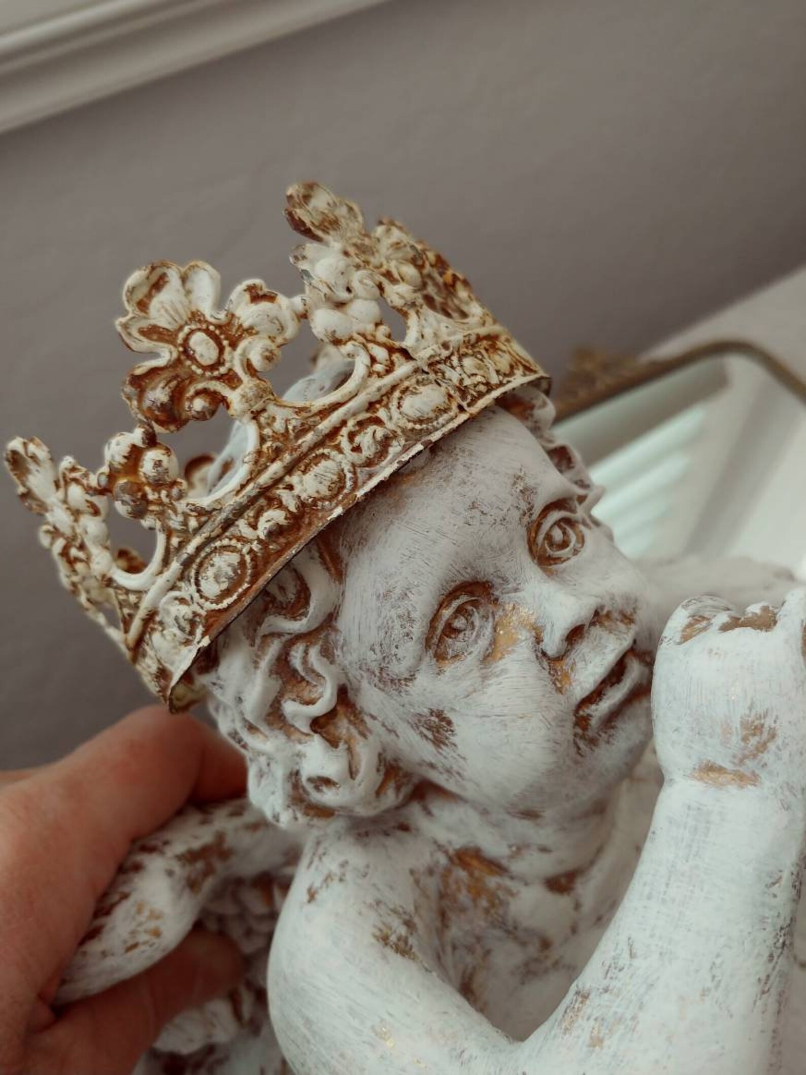 Handmade Metal Lace Rusted Crown Metal Patina Flower Crown - Etsy