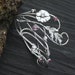 Silver Bracelet Poppy Adjustable Botanical Bangle Elven Cuff - Etsy