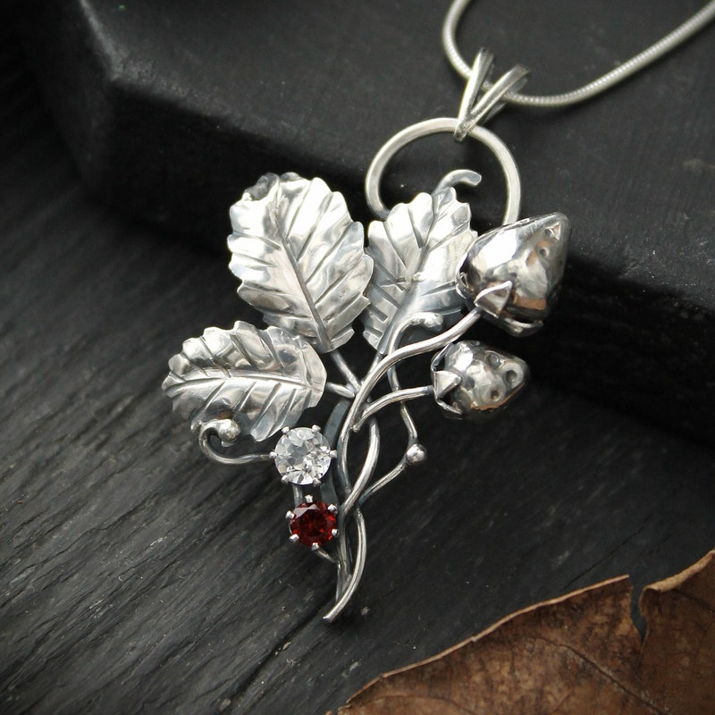 Botanical Necklace - Etsy