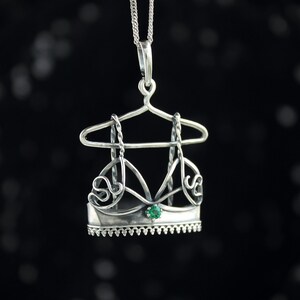 Silver Bra Artisan Pendant Hand-fabricated Jewelry - Etsy