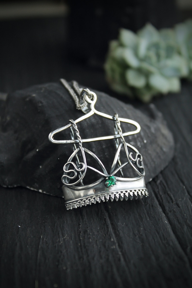Silver Bra Artisan Pendant Hand-fabricated Jewelry - Etsy
