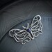 Butterfly Brooch Sterling Silver Butterfly Jewelry Handmade - Etsy