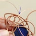 Wire Wrapped Manta Ray Pendant Tutorial: Copper Wire, Lapis Cabochon ...
