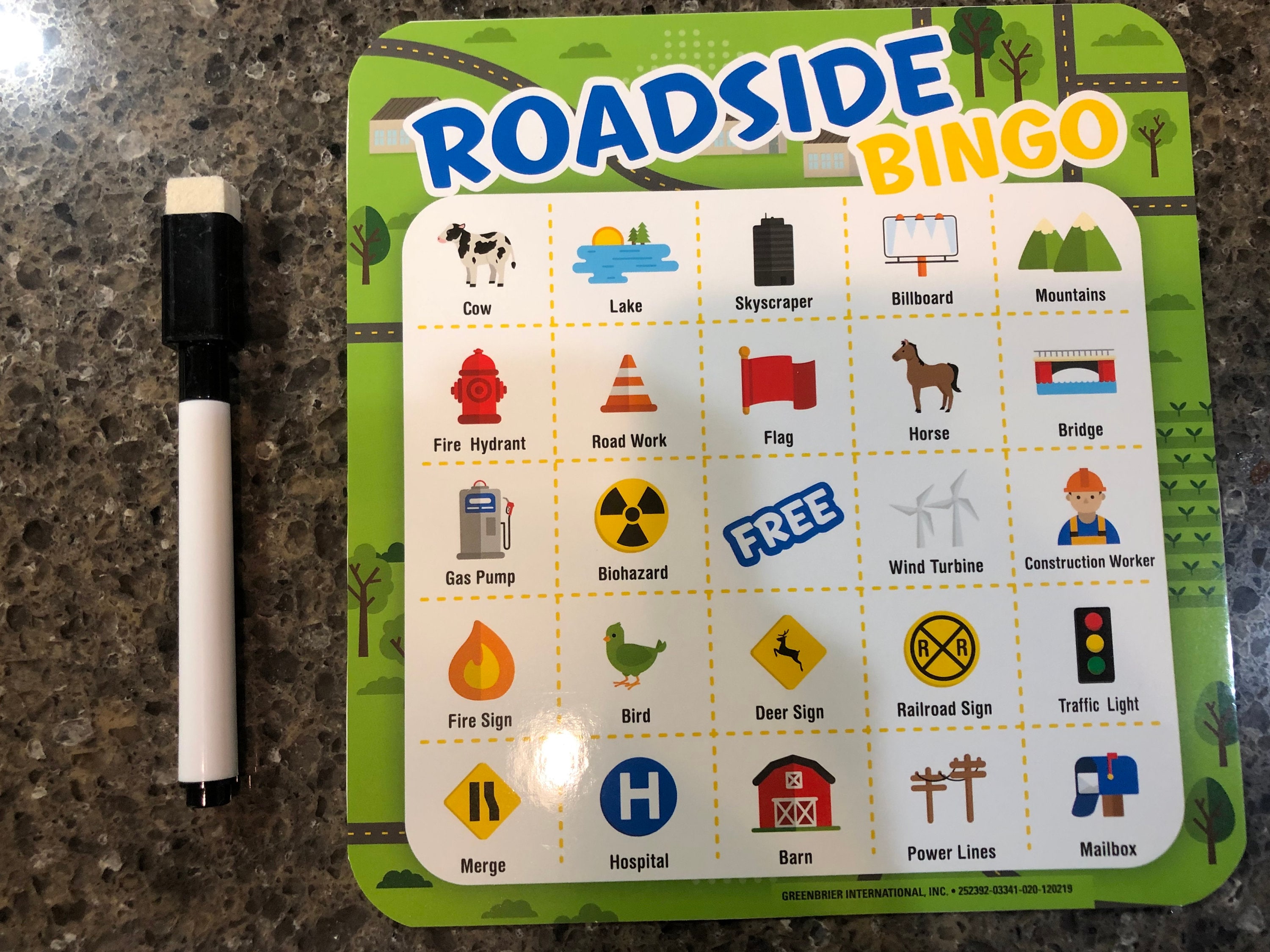 Travel Roadside Bingo - Etsy