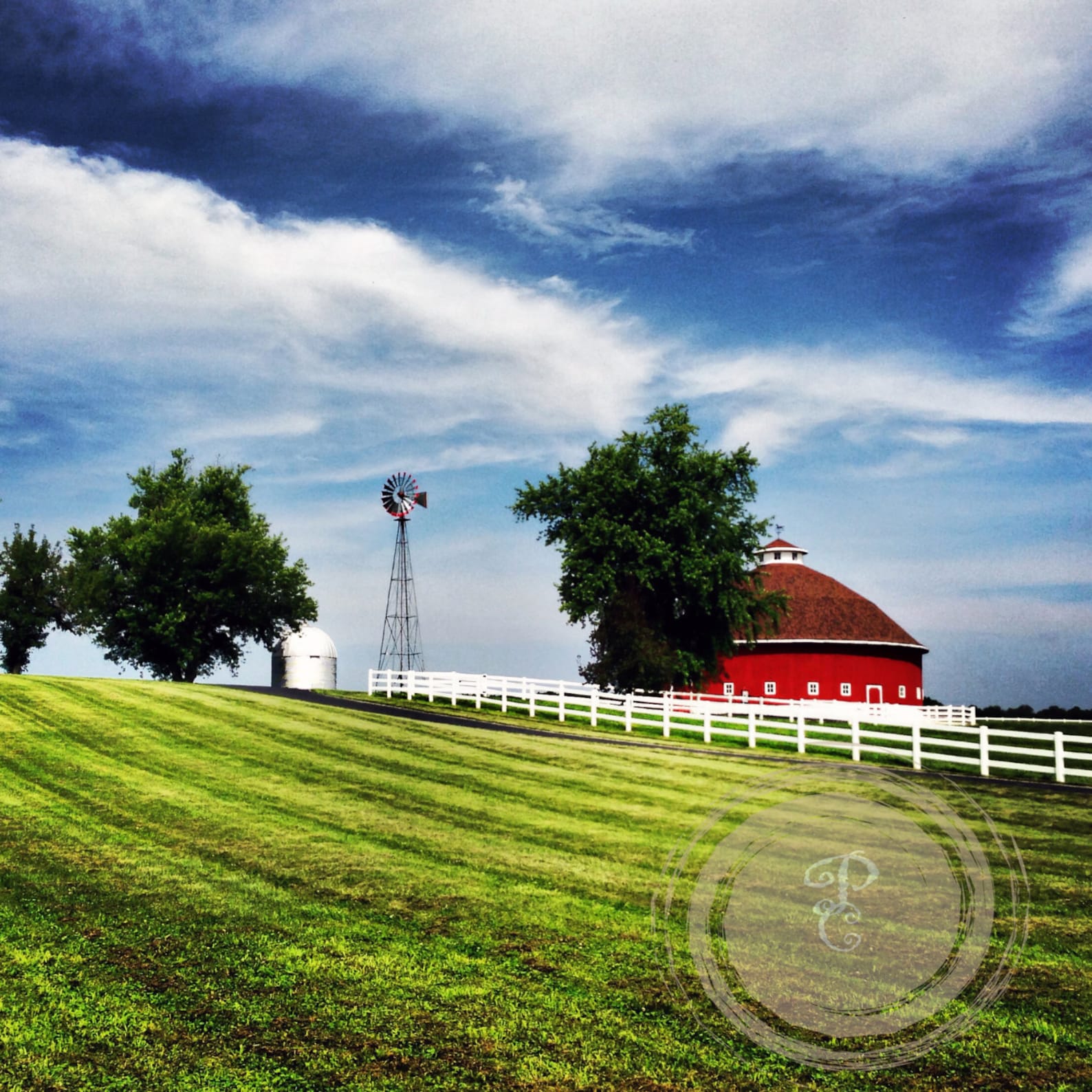 Big Red, Red Barn Farm Photograph, 12 X 12, Country, Home Decor, Rustic ...