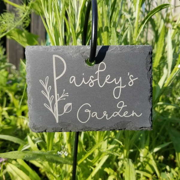 Personalized Garden Sign - Etsy