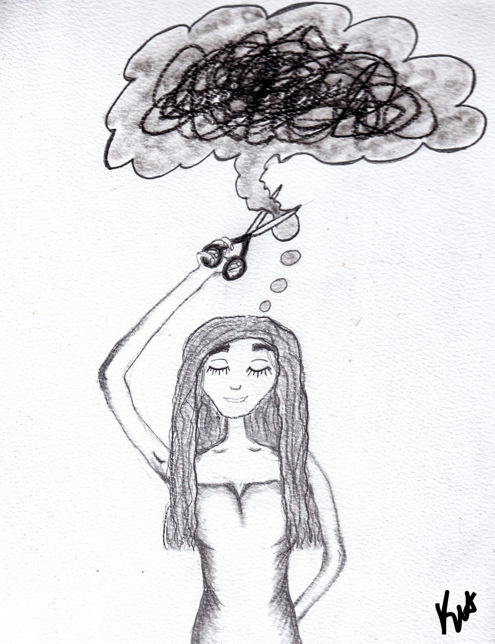 ADHD Diagnosis Neurodivergent Sketch Drawing Art - Etsy