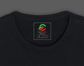 T-shirt Neck Label Tagless Logo Branding Heat Transfer Shirt - Etsy