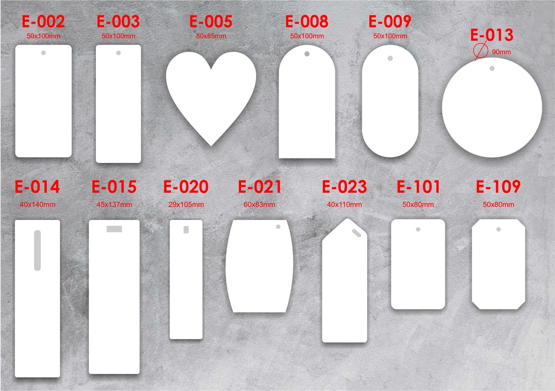 Hang Tags for Handmade Items Full Colour Custom Hang Tag | Etsy