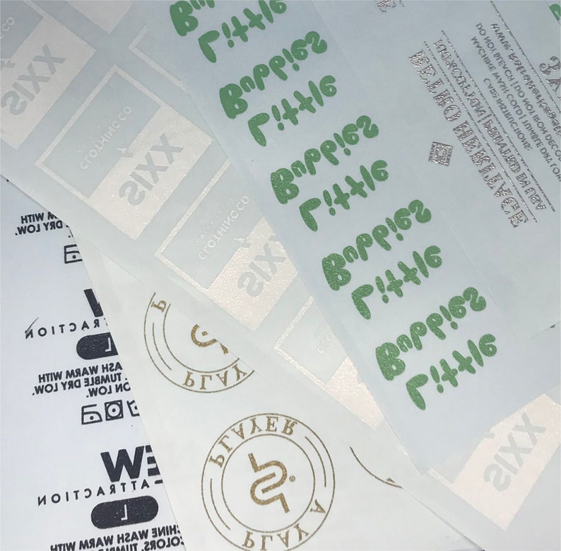 500 Pcs. Tagless T-shirt Labelstagless Labels Iron on - Etsy