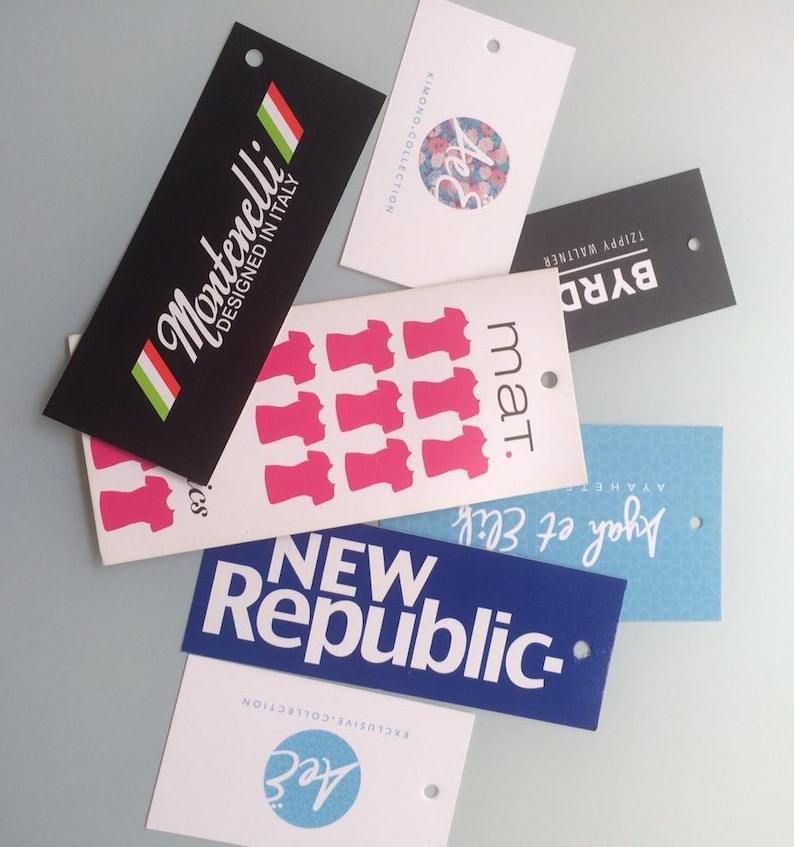 200pcs. Full Colour Custom Hang Tag Express Shipping - Etsy