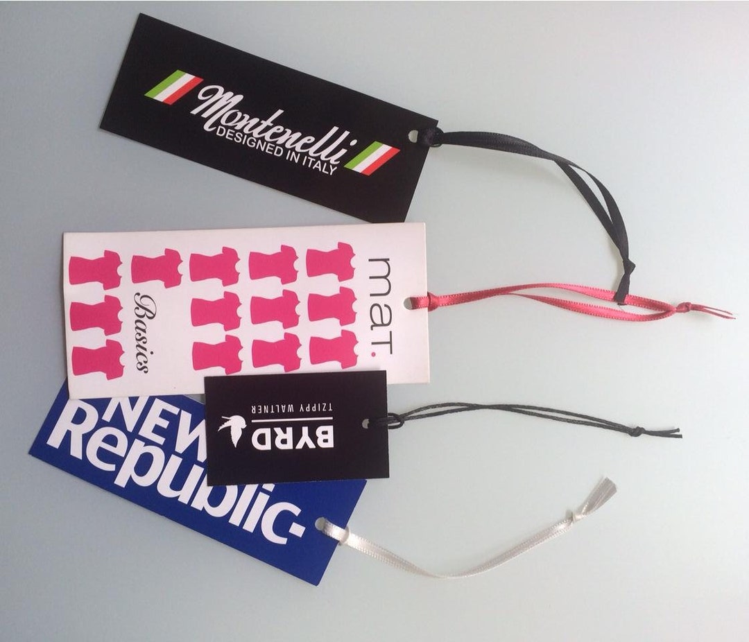 Hang Tags for Handmade Items, 600pcs. Full Colour Custom Hang Tag ...