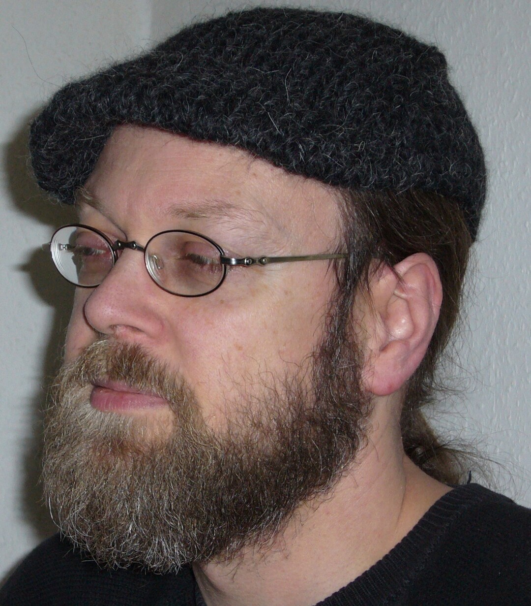 Soft Sliding Hat in Dark Grey - Etsy