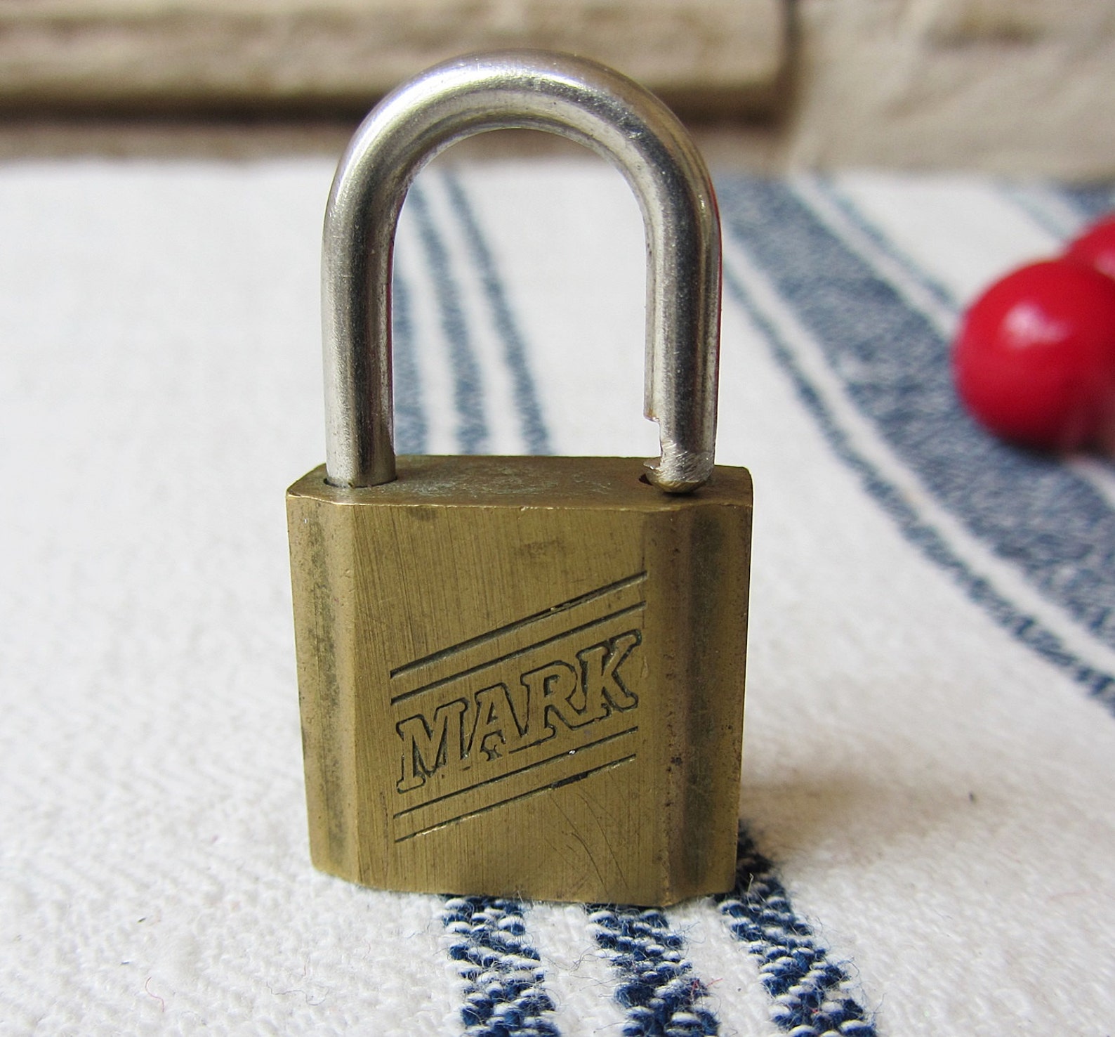 Vintage Padlock With Key Mark Working Old Padlock Rustic Home | Etsy
