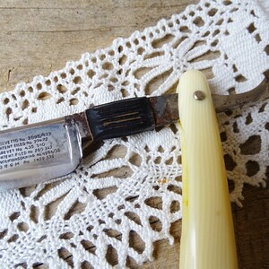 Very Rare Staight Razor Puma Solingen 1940s Blade 5/8 Germany Antique ...