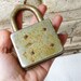Rare Vintage Padlock With Unique Key,russian Padlock,old Padlock ...