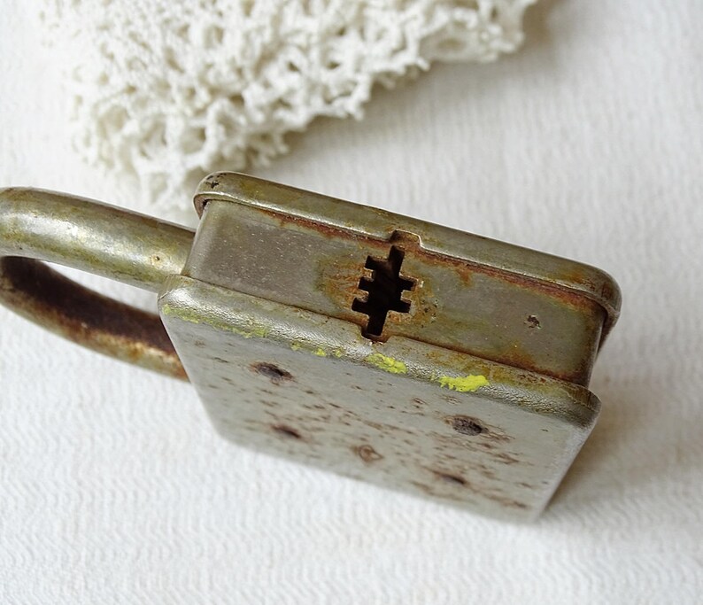 Candado vintage raro con llave única candado ruso candado - Etsy España