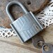 Vintage Padlock With Key,old Rusty Padlock,cottage Chick,rustic Home ...