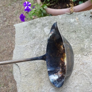 Antique Silverplate Soup Ladle Wellner Patent,vintage Long Handle Ladle ...