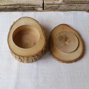 Vintage Wooden Handmade Jewelry Box With Virgin Mary Stump Box - Etsy