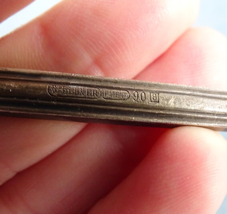 Antique Silverplate Soup Ladle Wellner PatentVintage Long | Etsy