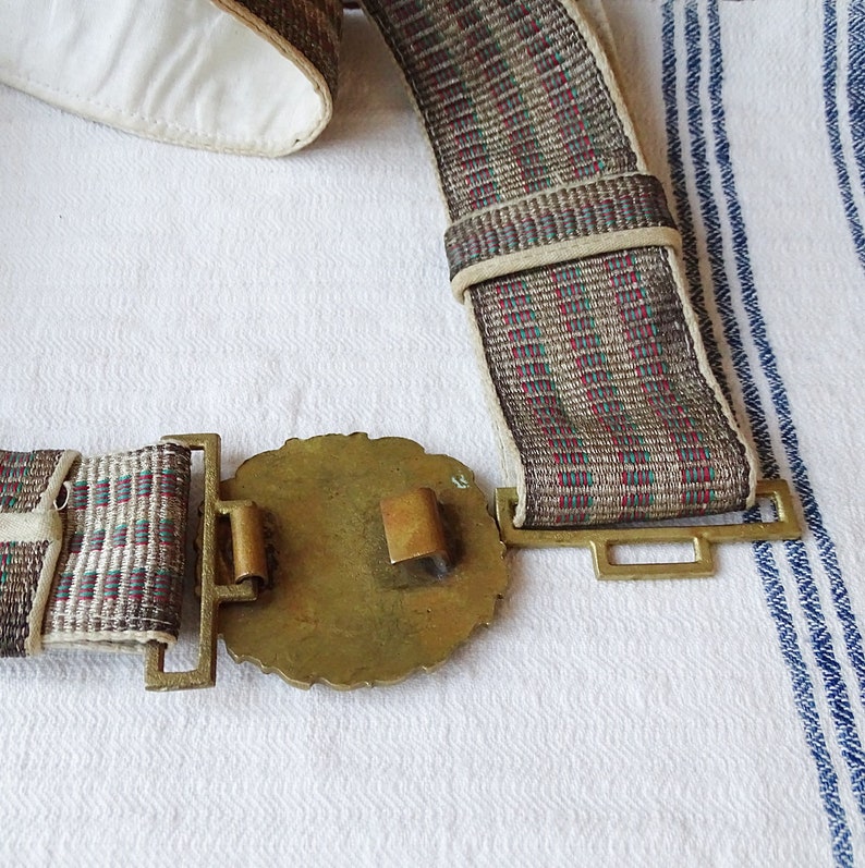 Vintage Army Parade Officer Belt Vintage Military Belt | Etsy