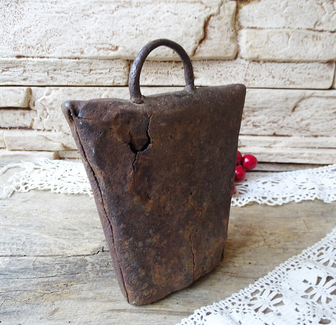 Large Antique Cow Bell 1800s Primitive Hand Forged Metal Bell - Etsy