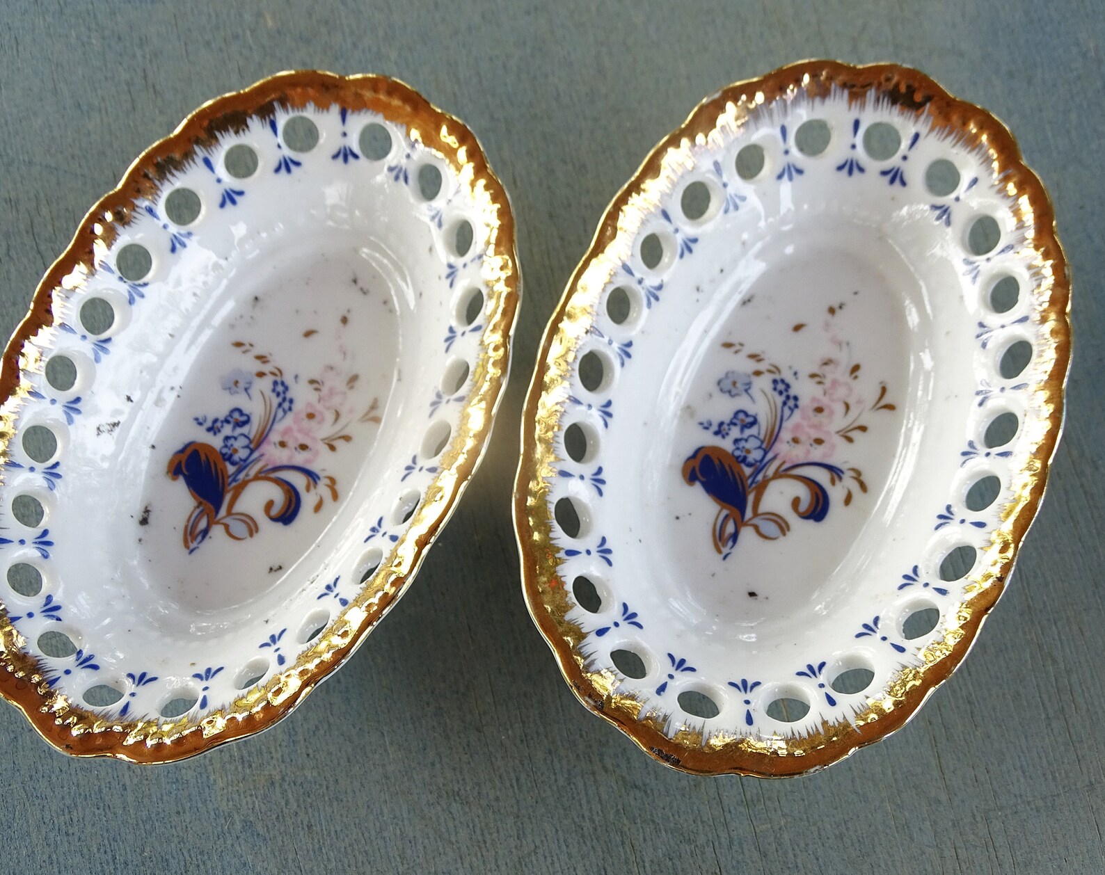 Rare Vintage Miniature Plate Limoges-set of 2french Porcelain - Etsy