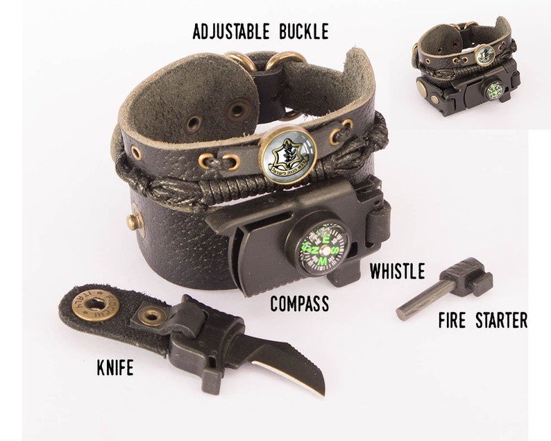 IDF Israel Military Bracelet / Soldier Survival Bush Craft | Etsy