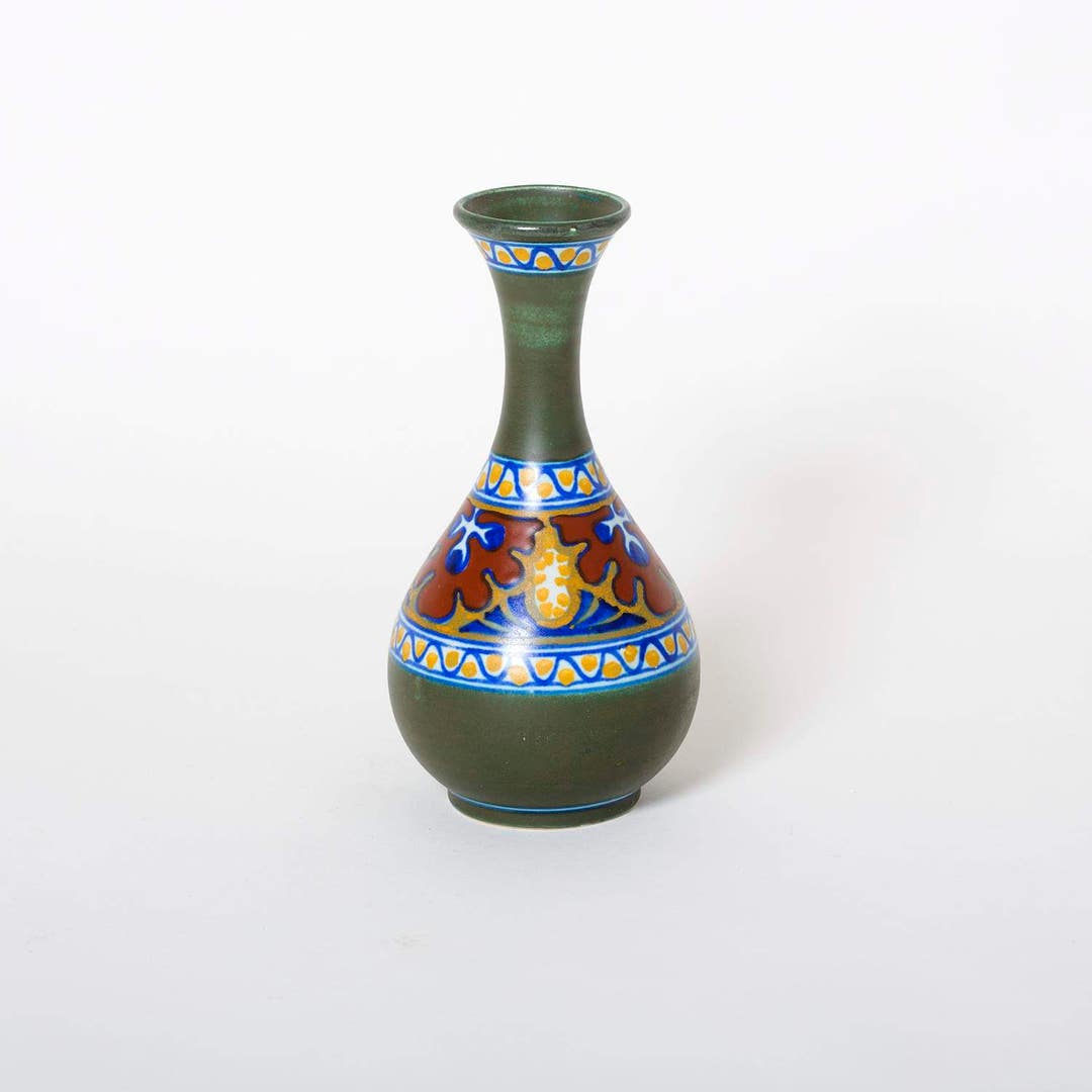 Vintage Gouda Vase, Gouda Holland Pottery, Netherlands Pottery, Old ...