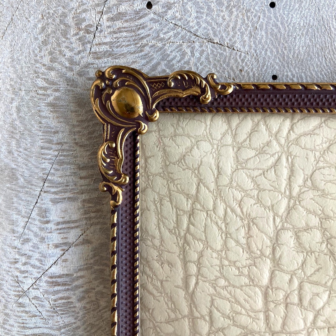 9.3x6.6 Inches Art Deco Photo Frame, Frame With Convex Glass, Picture ...