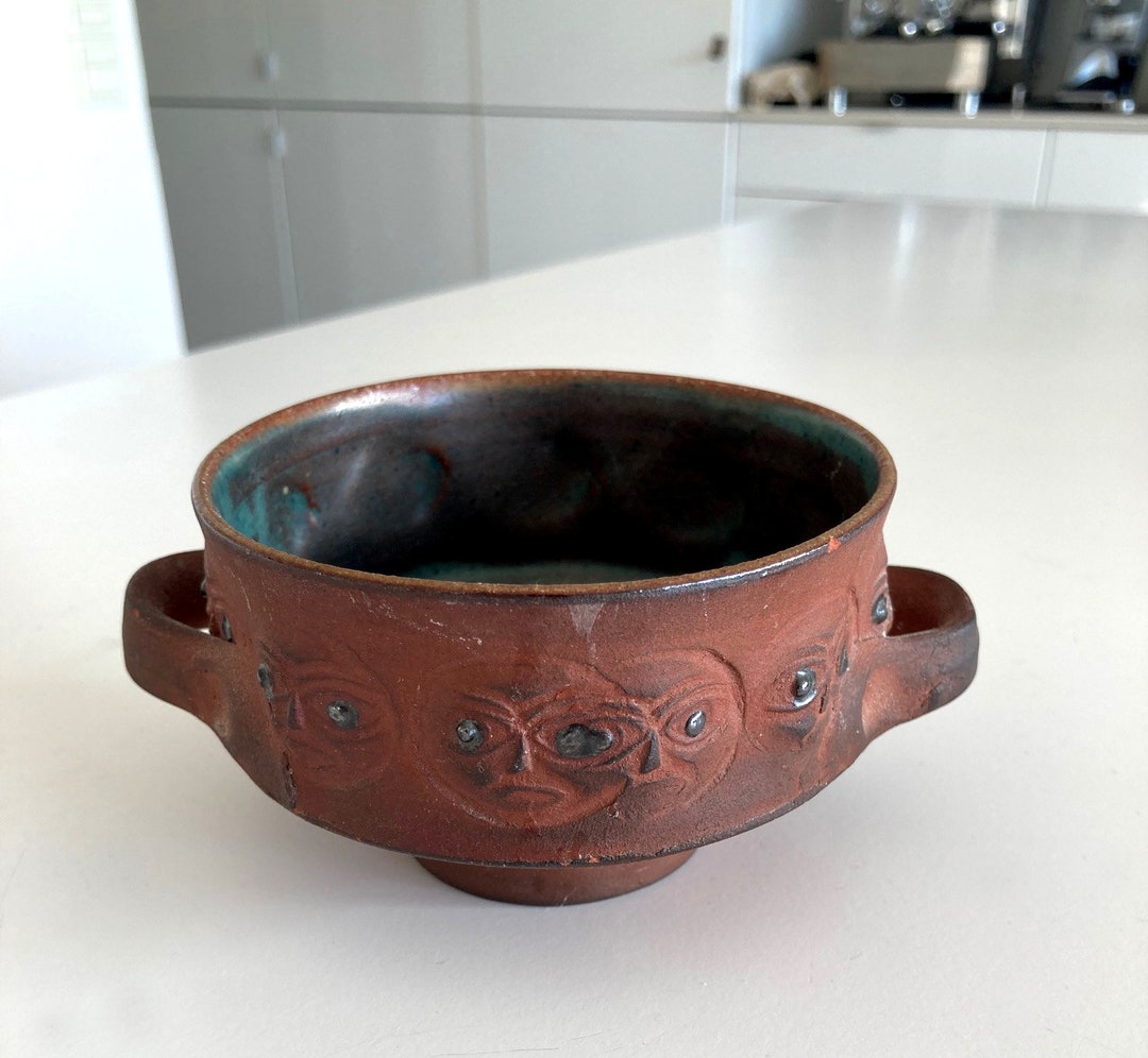 Dybdahl Little Bowl With Handles, Dybdahl Pattern Ornament Bowl, Studio ...