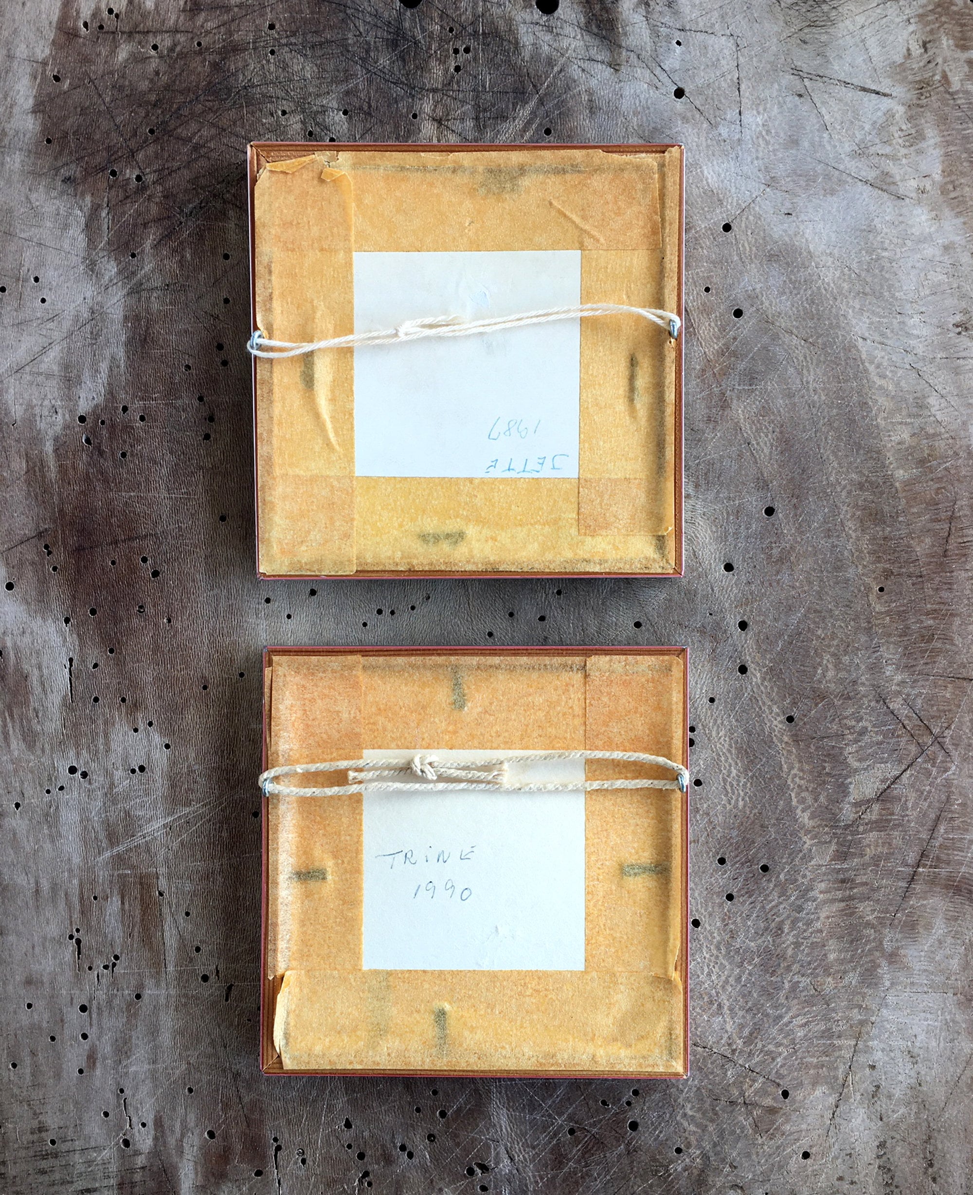 4.4x4.4 inches frame Farmhouse frames Pair of small | Etsy