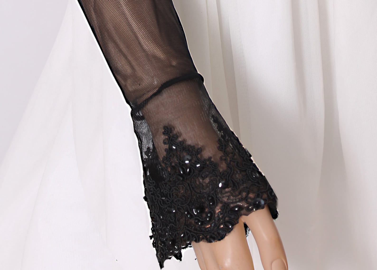 Bridal Black Tulle Jacket Bolero Long Sleeves Wedding - Etsy