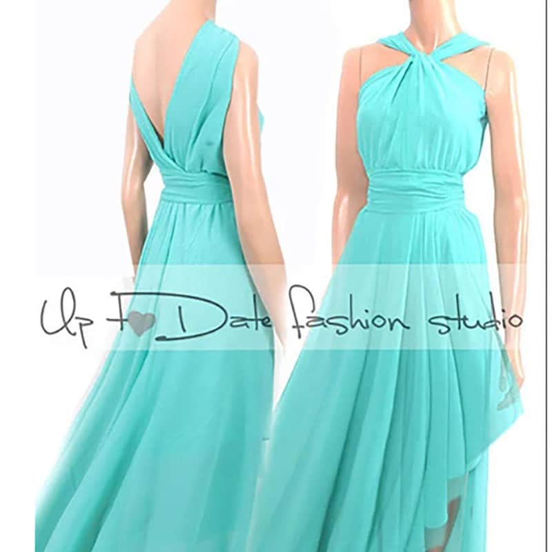 Turquoise Bridesmaid Dress - Etsy