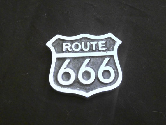 Route 666 Belt Buckle - Etsy
