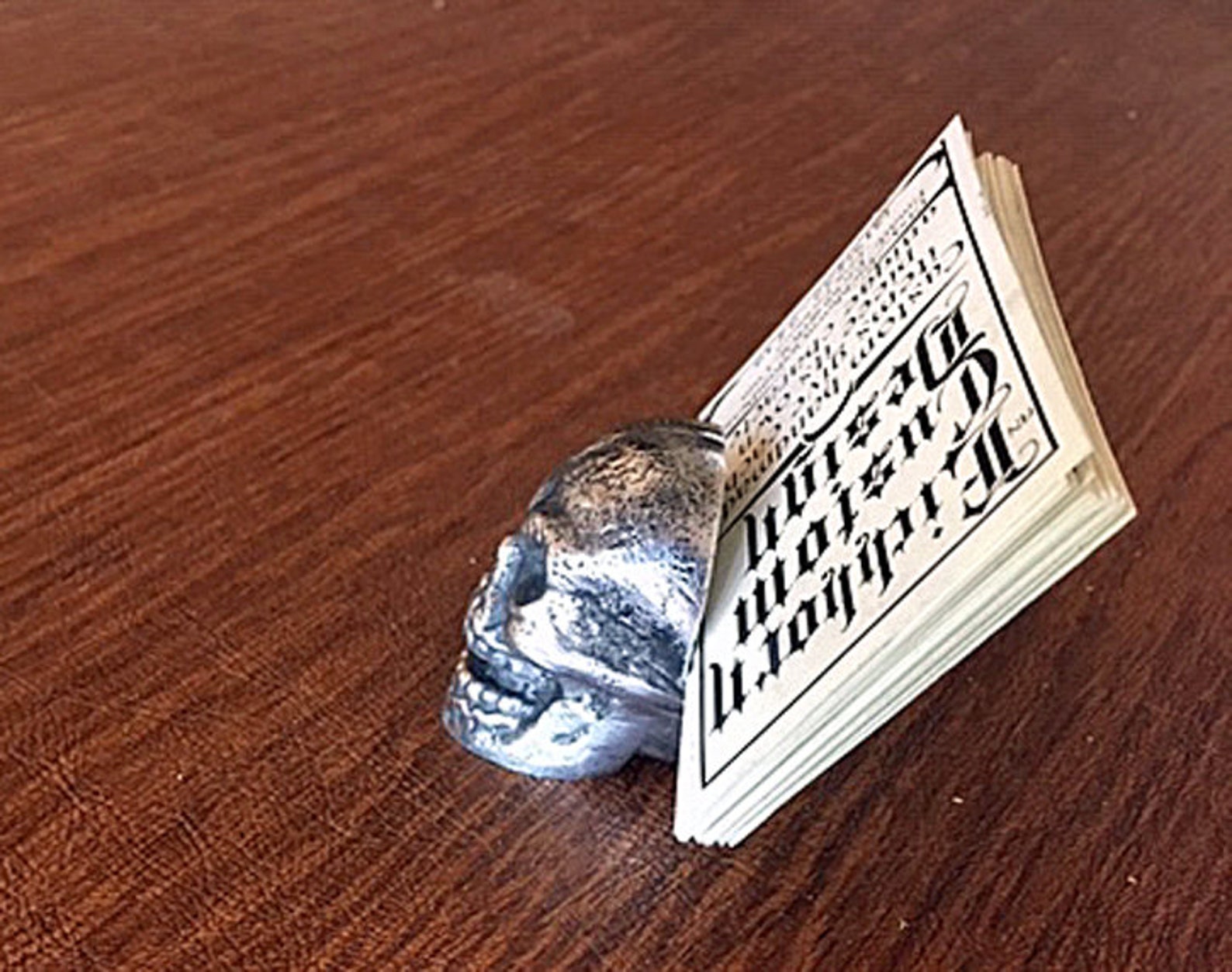 Skull Business Card Holder - Etsy