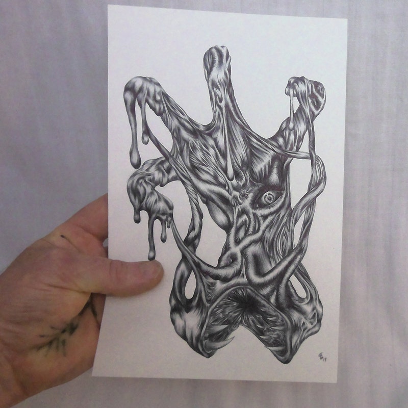 Pen Drawing - Etsy