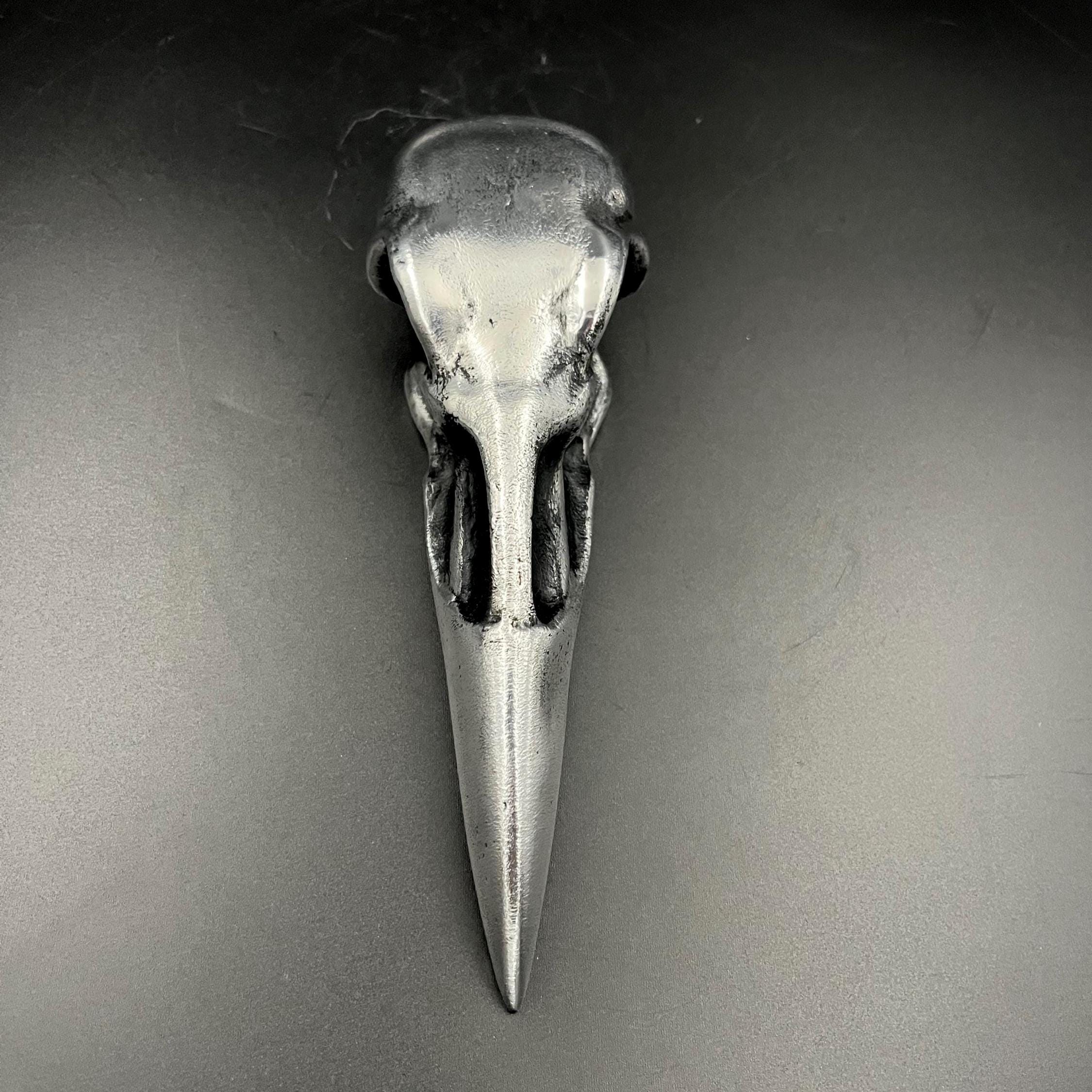 Huge Raven Skull Sculpture - Etsy