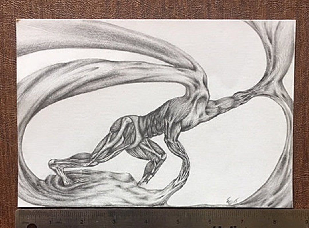 Melting Man Drawing - Etsy