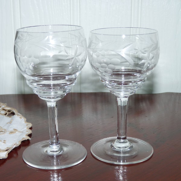 Antique Sherry Glass - Etsy
