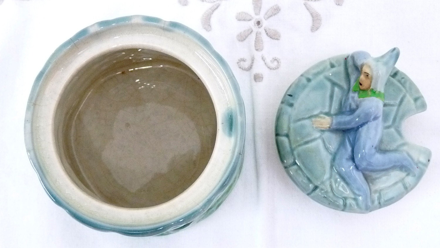 Reclining Pixie Jam or Preserve Pot and Lid Weetman Figures - Etsy UK