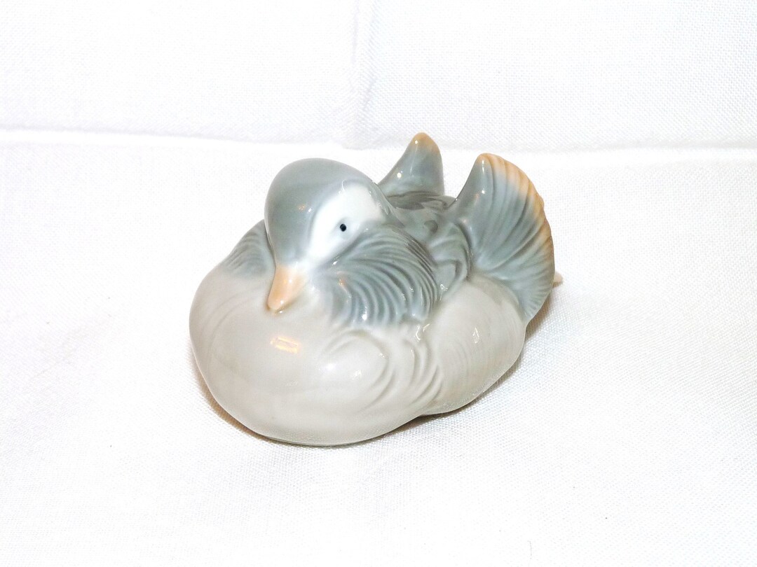 Mandarin Duck Figurine, Ceramic Duck, China Duck Figurine, Ceramic ...