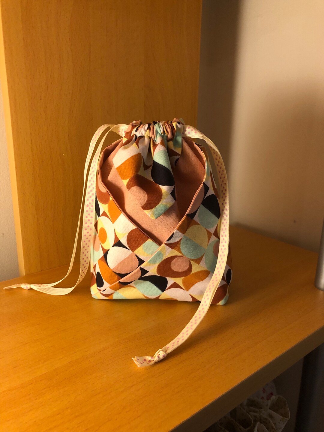 Super Cute 100% Cotton Origami Drawstring Gift Bag - Etsy